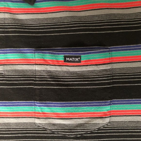 Matix | Shirts | Matix Short Sleeve Polo Mens Xl | Poshmark
